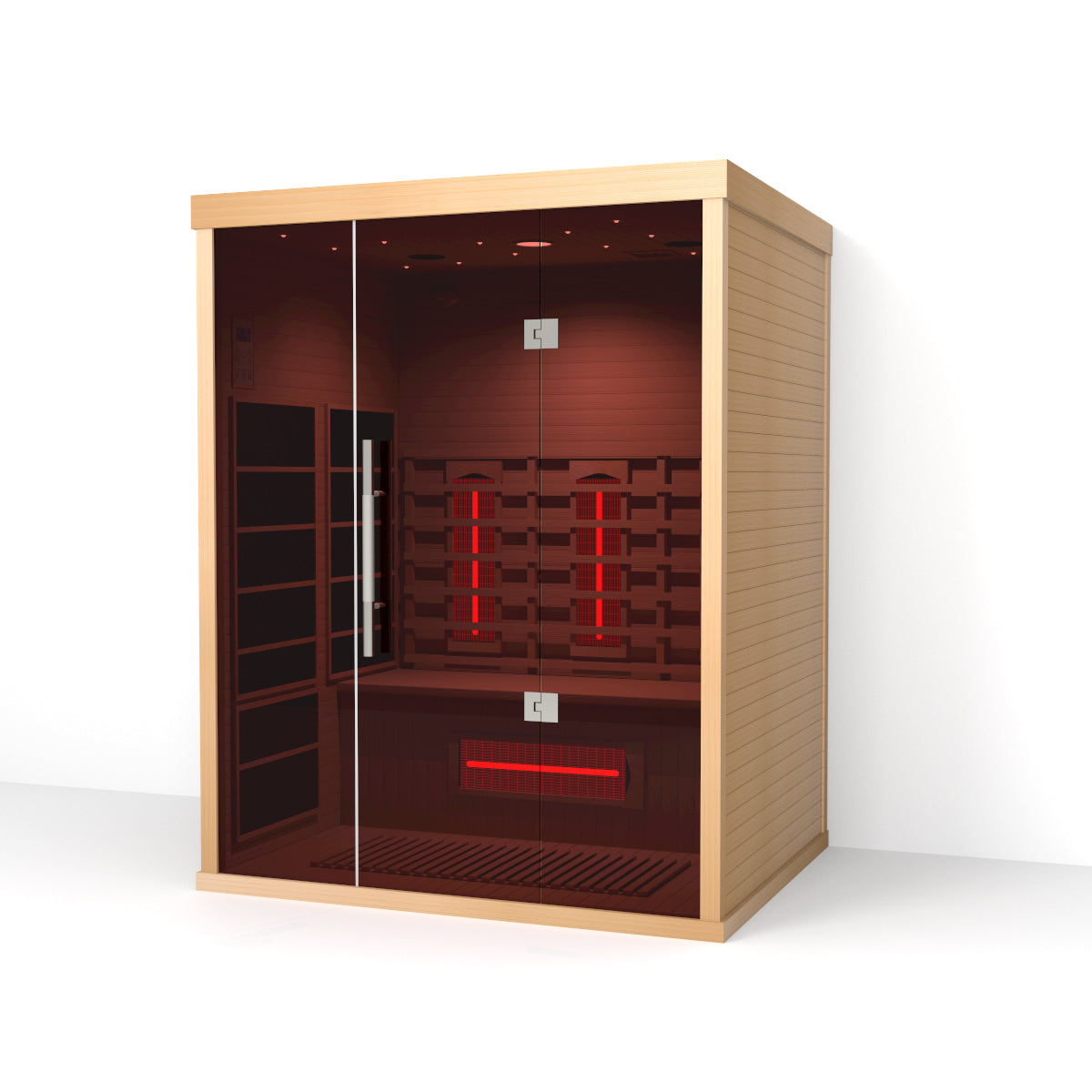 Elysium - 3 Person 220V Indoor Full Spectrum Infrared Sauna – Saunas ...